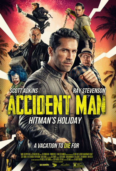دانلود فیلم مرد حادثه آفرین تعطیلات هیتمن Accident Man Hitmans Holiday ️